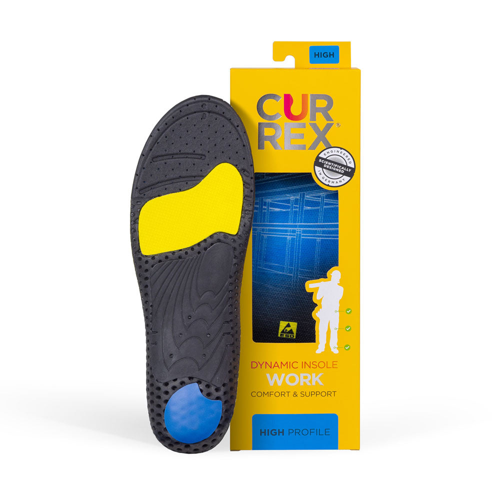 Currex WorkPro High Insoles | ESD Certified for Work Shoes and Boots ...
